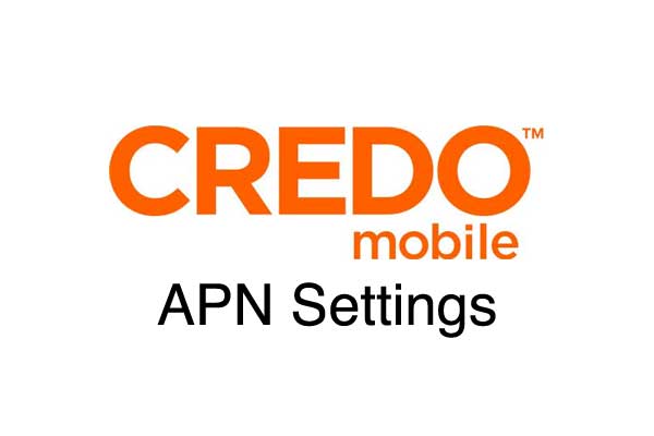 CREDO Mobile APN Settings | Wirefly