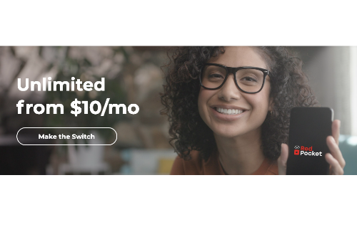 Red Pocket Wireless Logo